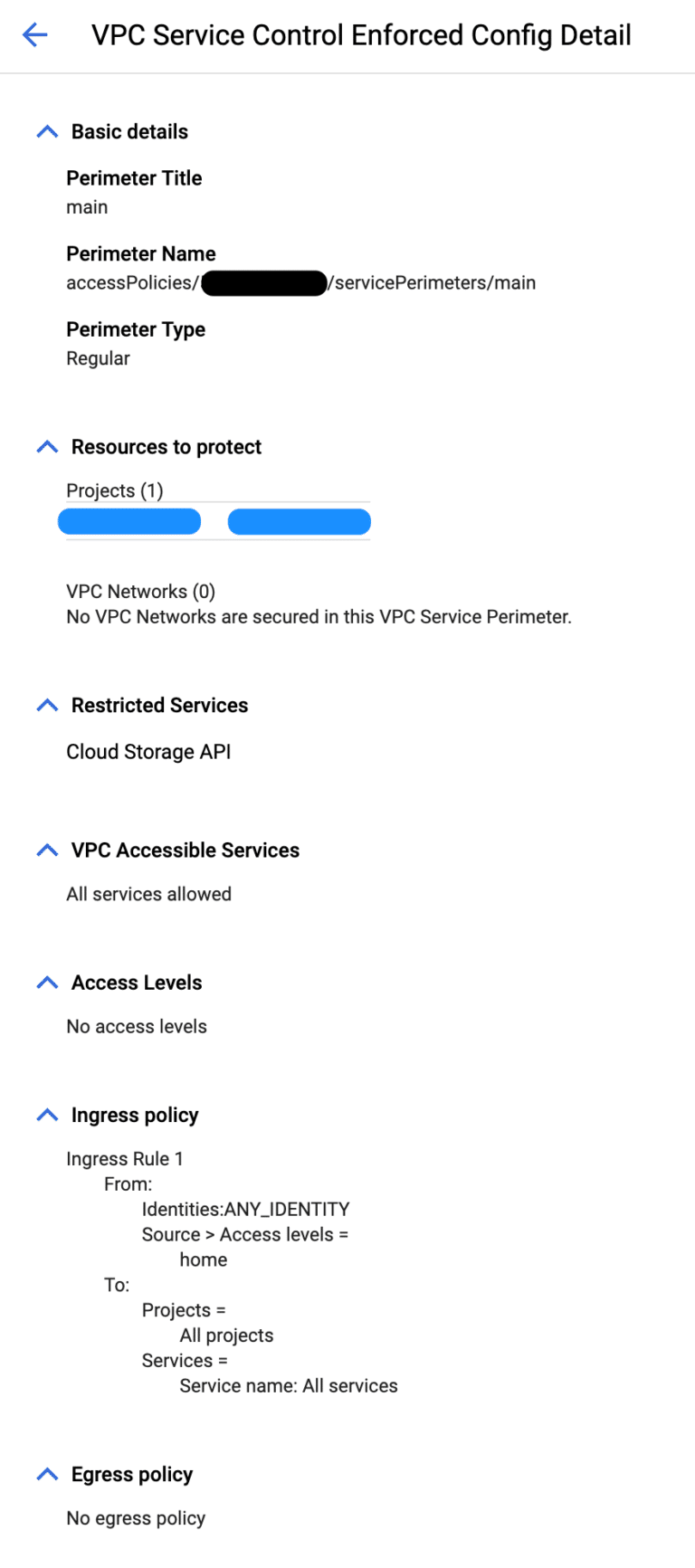 VPC SC: 2 Ways to Fix NO_MATCHING_ACCESS_LEVEL Error | My Shitty Code